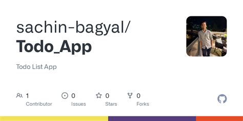 Github Sachin Bagyal Todo App Todo List App