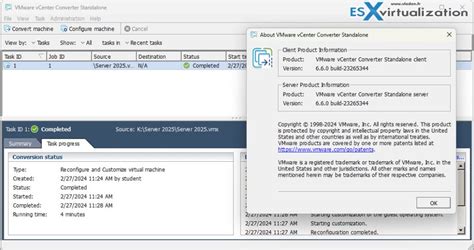 Vmware Vcenter Server Converter 6 6 Released Esx Virtualization