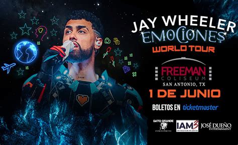 Jay Wheeler Emociones World Tour Freeman Coliseum