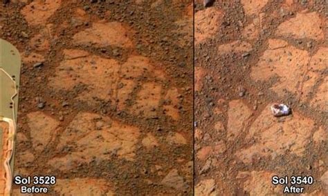 La Nasa Encuentra Una Extraña Roca En Marte