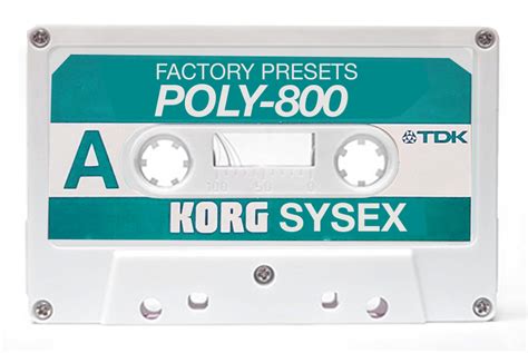 Korg Poly 800 Mkii Factory Patches