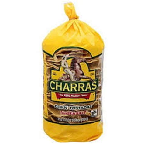 Tostadas Charras Original Flavor With Sea Salt Corn Tostadas Oz Delivery Or Pickup Near