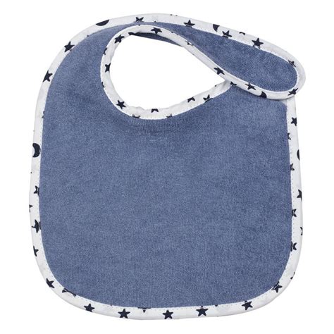 Lot de bavoirs naissance Bleu foncé