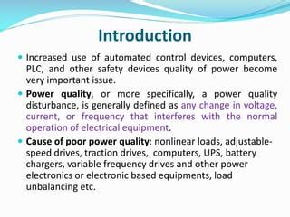 Power Quality Disturbances PDF