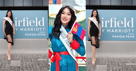 ស្វាគមន៍បវរកញ្ញា Miss Teen International Mongolia មកកាន់ទឹកដីប្រទេសកម្ពុជា Khmerload