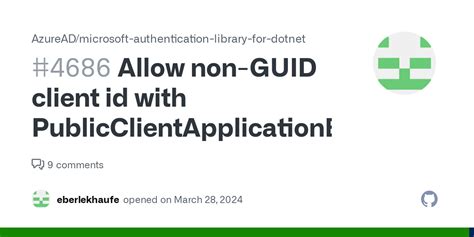 Allow Non GUID Client Id With PublicClientApplicationBuilder Issue AzureAD Microsoft