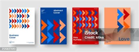 Template Presentasi Bisnis Terisolasi Desain Sampul Buku Geometris Tata