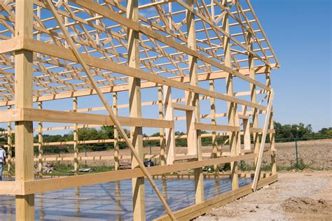 Pole Barn Vs Stick Built Buildings Extreme Pole Buildings