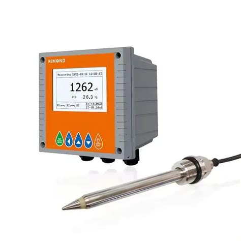 Industrial Stainless Steel Analog 4 20ma Online Digital Ec Electrode