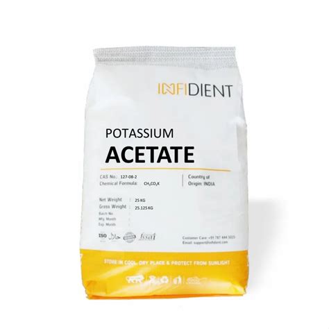 Potassium Acetate Technical Grade 25kg Bag At ₹ 850 Kg In Vadodara Id 2854683342855