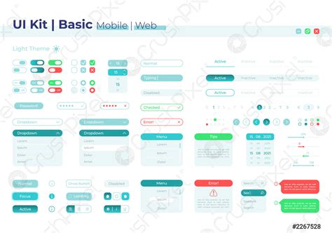 Control Panel Ui Elements Kit Stock Vector 2267528 Crushpixel Control Panel Ui Elements Kit Stock Vector 2267528 Crushpixel