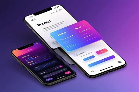 Mobile Ui Ux Concept Illustration Premium Ai Generated Image