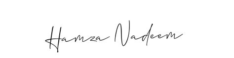 74 Hamza Nadeem Name Signature Style Ideas Free Name Signature