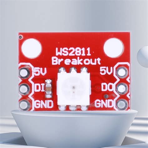 Módulo De Ruptura Led Ws2812 Rgb Placa De Ruptura Módulo Led útil