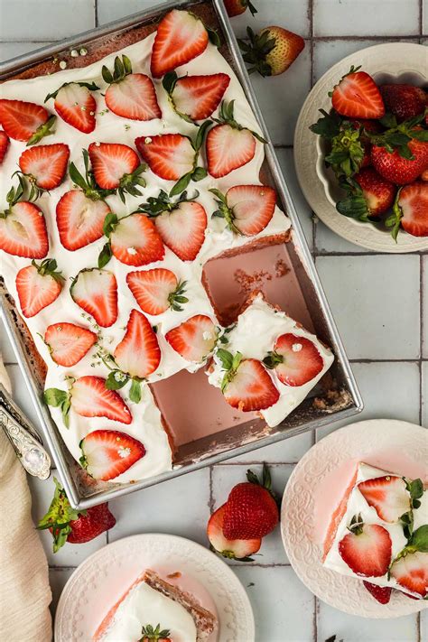 Strawberry Tres Leches Cake