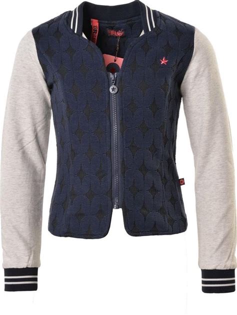 Like Flo Girls Intarsia Grafic Swe Vrouwen Navy 104