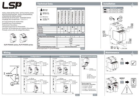 Surge Protective Device Installation And Wiring Diagram Lsp