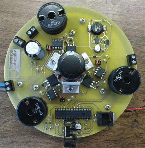 Actual Designed PCB For The Second Circuit Design Top Side