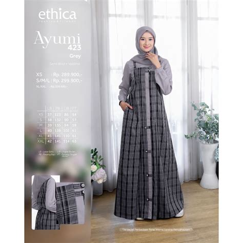 Jual GAMIS ETHICA AYUMI 423 TERBARU GAMIS ETHICA ORIGINAL BAJU