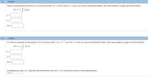 Solved Write An Expression For The Function F X If It Is Chegg Com