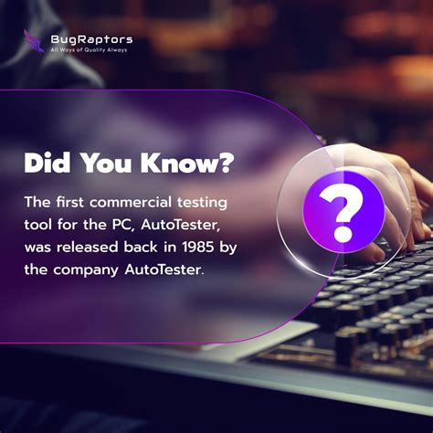 Bugraptors Software Testing Company On Linkedin Didyouknow