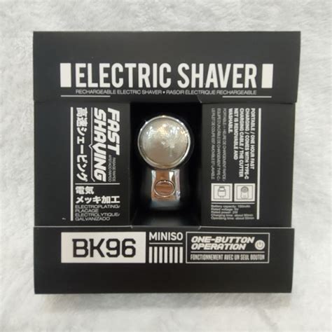 Jual Official Bali Miniso Alat Cukur Pria Portable Rechargable Electric Shaver Alat Cukur Kumis