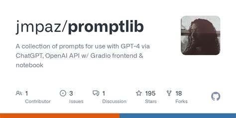 GitHub Jmpaz Promptlib A Collection Of Prompts For Use With GPT 4