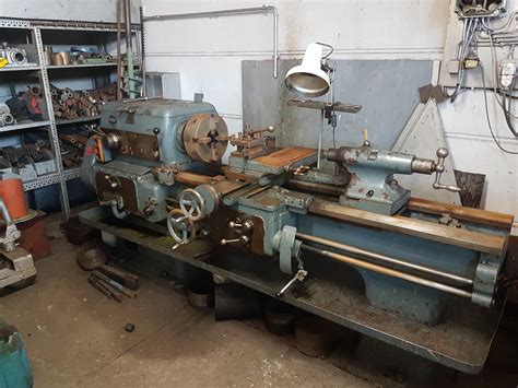 Lathe Mashine In Grandpas Workshop R Metalworking