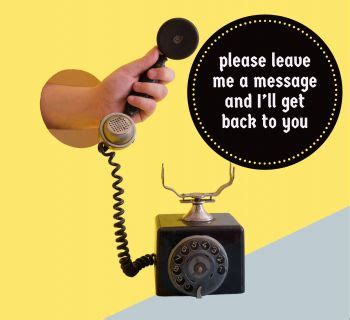Personal Voicemail Greeting Examples For Cell Phone Business Audio