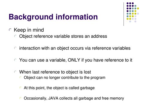 Ppt Mastering Variables In Java Object Declaration And