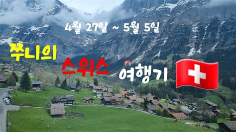 🛫쭈니의 스위스 여행기3일차 스위스 수도 베른 시내투어 루체른 빈사의 사자상 Youtube