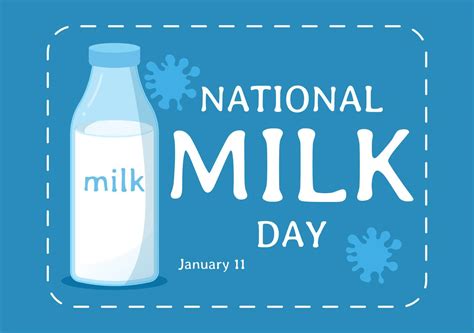 Happy Milk Day Celebration With Splash Drop In Smooth Wave Of White
