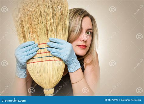 Casalinga Attraente E Sexy Immagine Stock Immagine Di Felice