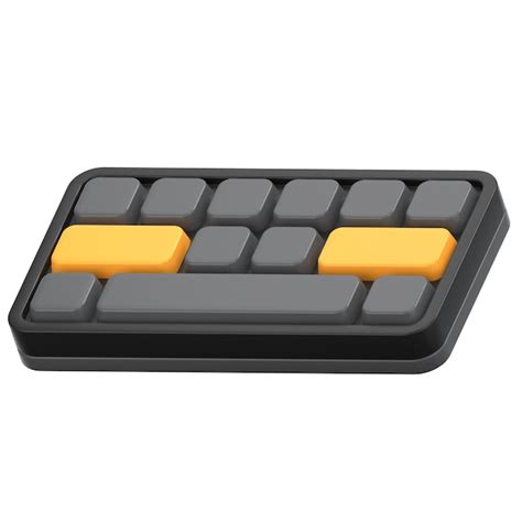 Premium Psd Keyboard D Icon Illustration