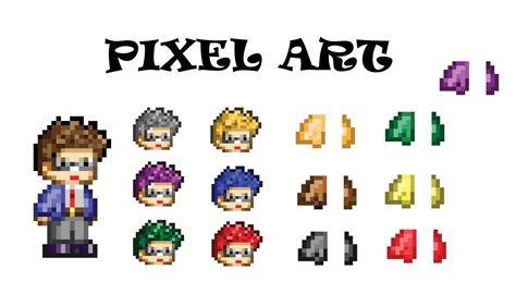 Anime Girl With Loose Hair Pixel Art Vector Illustration 42 Off