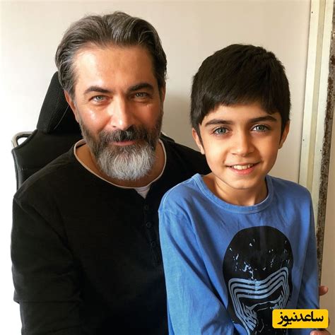 عکس زیبای رایان سرلک و پارسا پیروزفر در پشت صحنه سریال درانتهای شب فقط