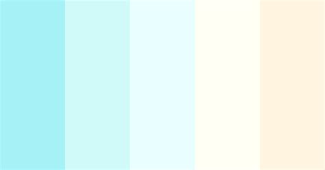 Water Glass Color Scheme Blue