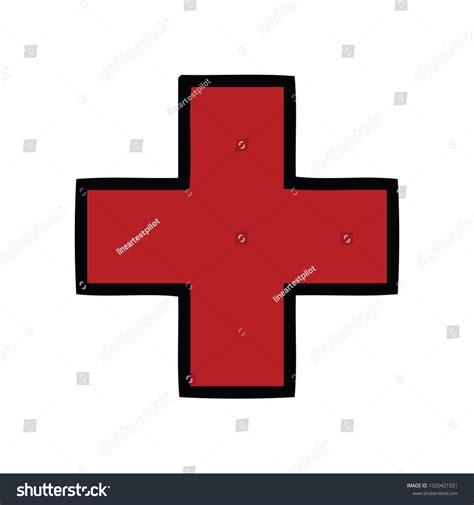 Cute Cartoon Addition Symbol Stock Vector Royalty Free 1320421331