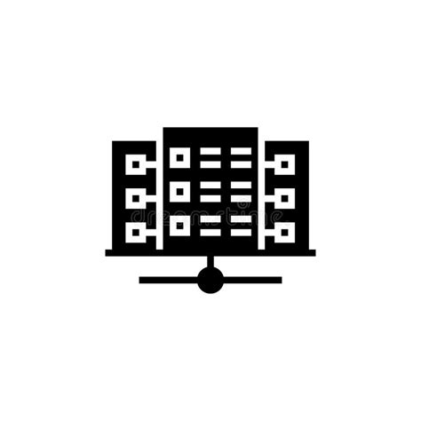 Server Vector Icon Computer Component Icon Solid Style Perfect Use For Logo Presentation