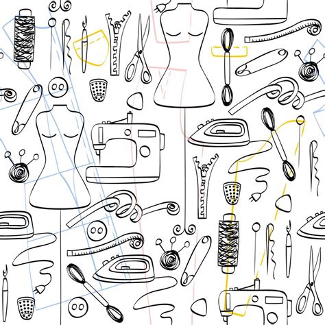 Premium Vector Sewing