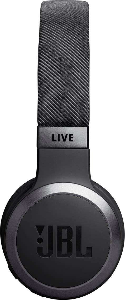 Jbl Live Nc Wireless On Ear Headphones With True Adaptive Noise Cancelling Black