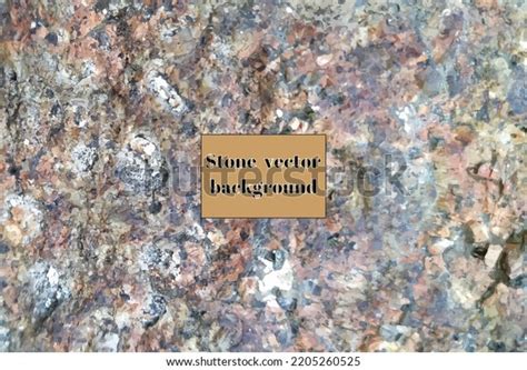 Stone Structure Granite Vector Design Stone Stock Vector Royalty Free
