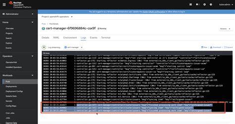 How To Create A TLS SSL Certificate With A Cert Manager Operator On OpenShift