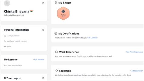 Bhavana Chinta On Linkedin I Have Achieved 2star In Python Challenges