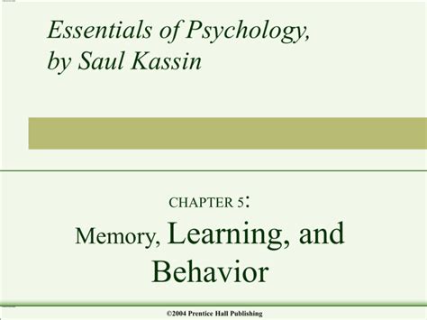 Learning Classical Operant Observational Conditioning
