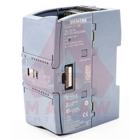 SM AQ Bit SIMATIC S Analog Output Module V DC At