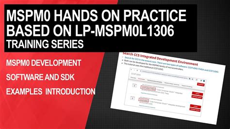 MSPM Hands On Practice Based On LP MSPM L TI Com