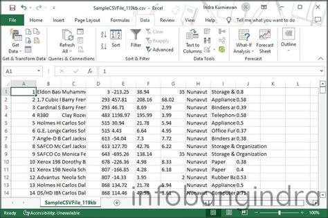 Cara Mengatasi File CSV Yang Berantakan Di Excel