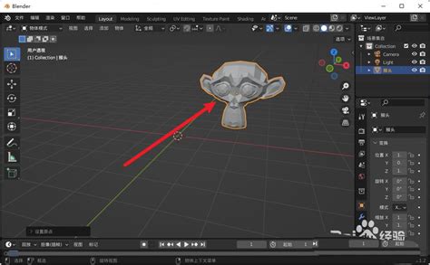 Blender怎么显示圆柱体边框 Blender方框边界范围切换成柱体边界范围的技巧 图形图像 软件教程 脚本之家