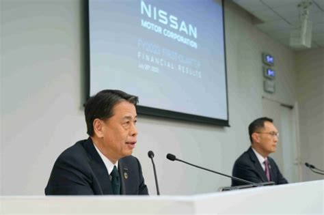 日产汽车发布2023财年第一季度财务报告